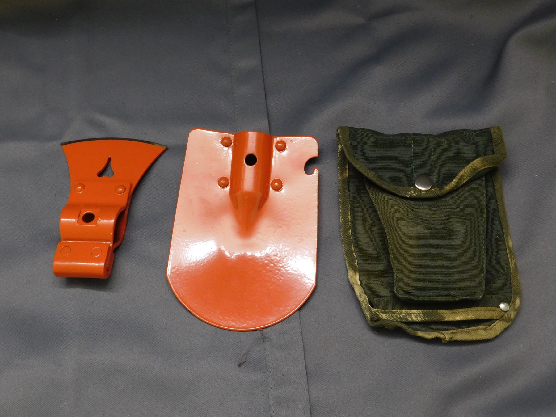 Travel Axe and Shovel Camping Survival Axe Head, Shovel Spade and ...