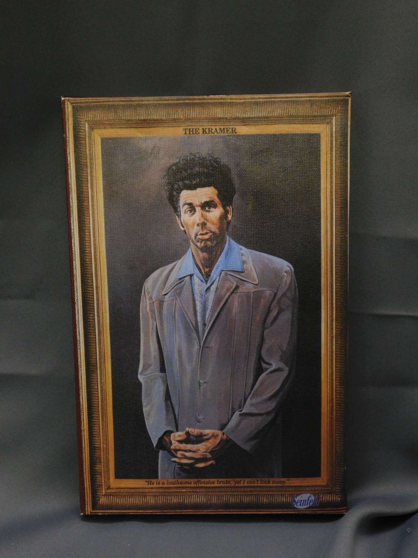 Seinfeld Kramer Framed Art Print "The Kramer" 12" x 8" Canvas Print