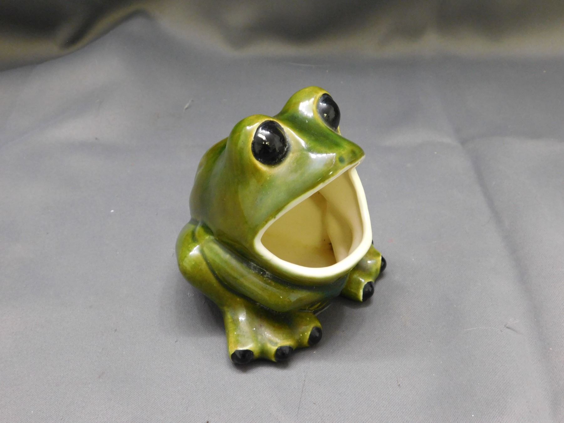 Sponge Frog Ceramic Kitchen Decor Pottery Class