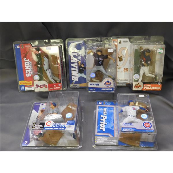 Lot of 5 McFarlane MLB Action Figures NEW SEALED
