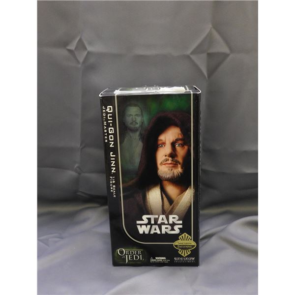 Sideshow Exclusive Star Wars Qui Gon Jinn Jedi Master Order Of The Jedi 16 Scale Figure