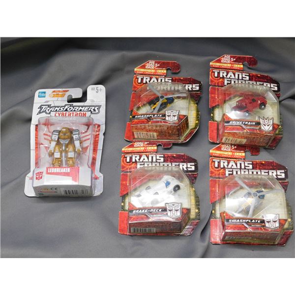 Lot of 5 Transformers Mini-Con Class Swashplate, Drive Train, Brake ...