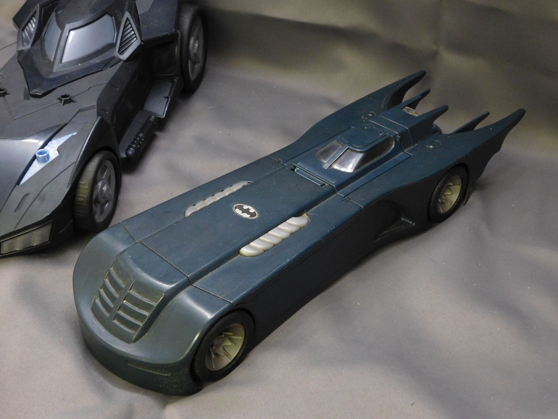 Lot of 2 Batman Batmobiles 1989 Batmobile and Arkham 2018
