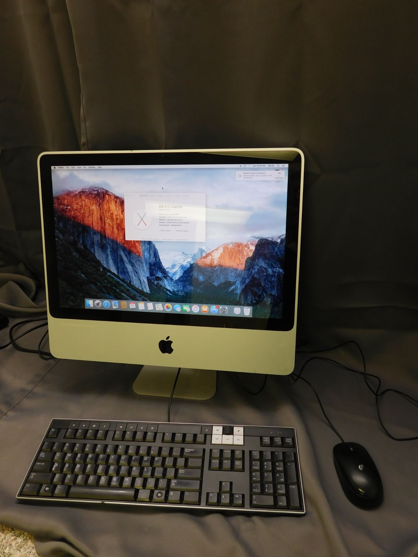 Apple iMac 20" Early 2009 Desktop Computer Intel Core 2, 4GB Memory ...
