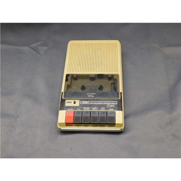 Vintage Tandy Cassette Player Recorder
