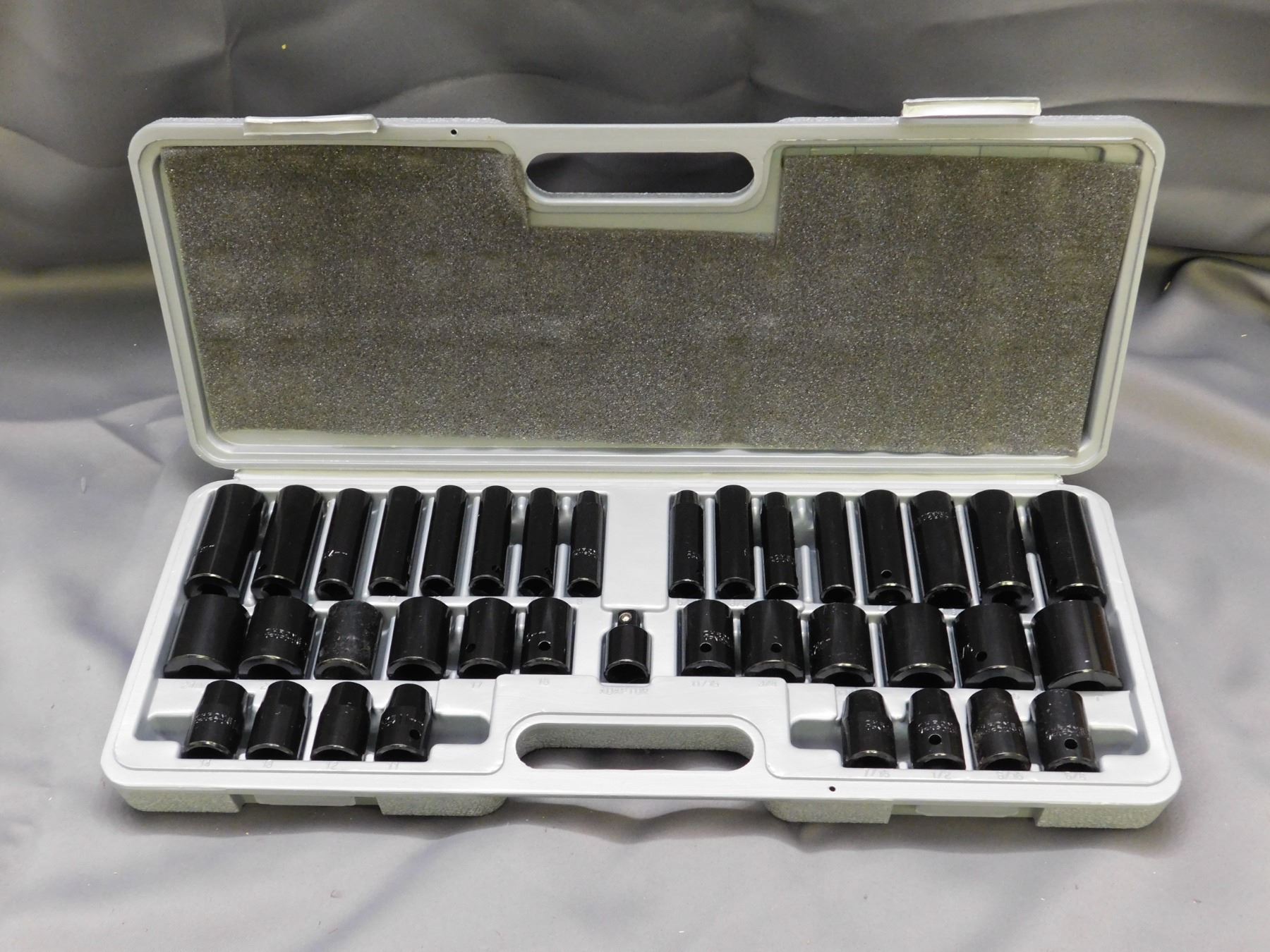 Set of Black Sockets For Impact Wrench