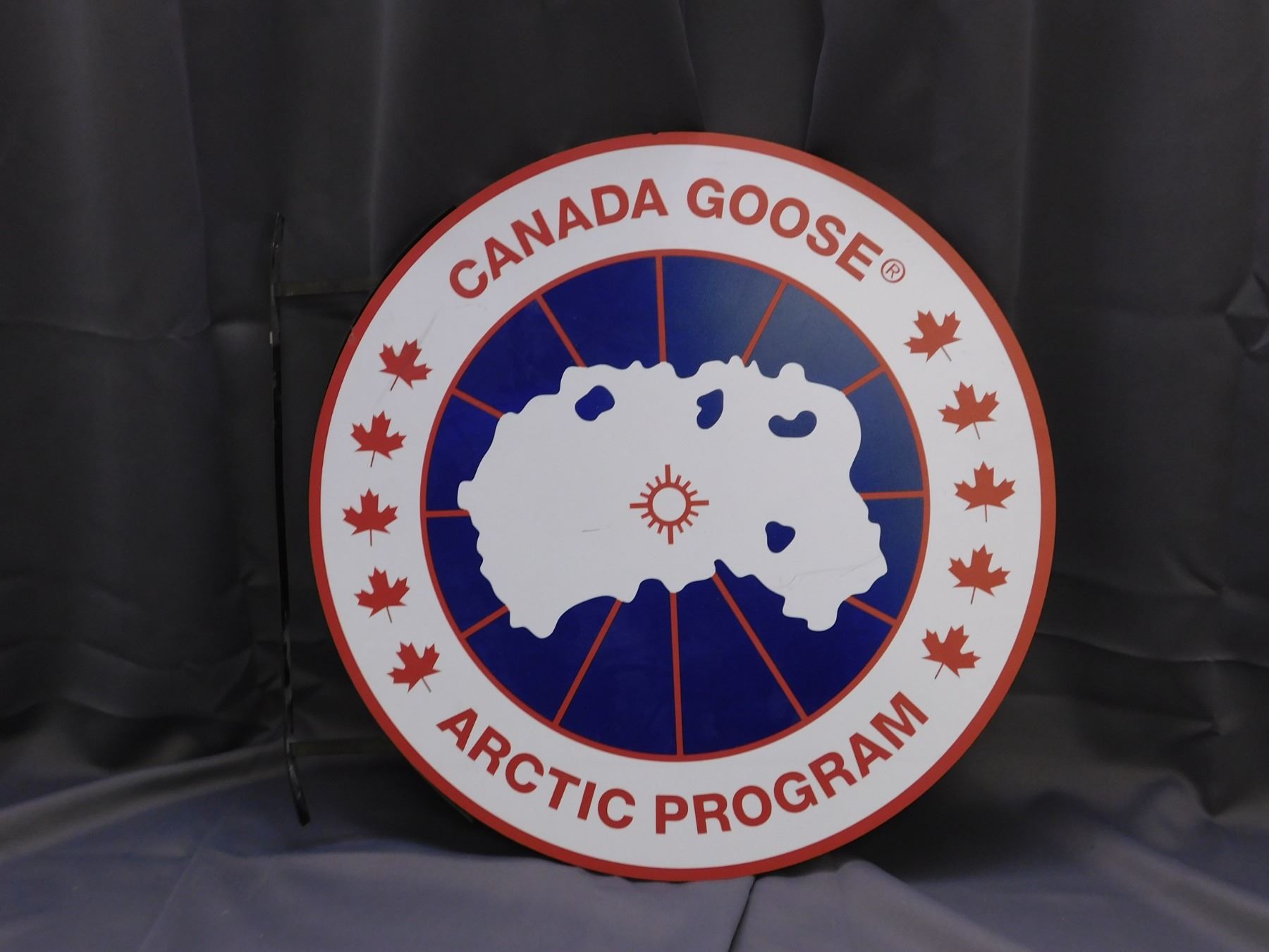 Canada Goose Arctic Program Store Display Double Sided 2ft
