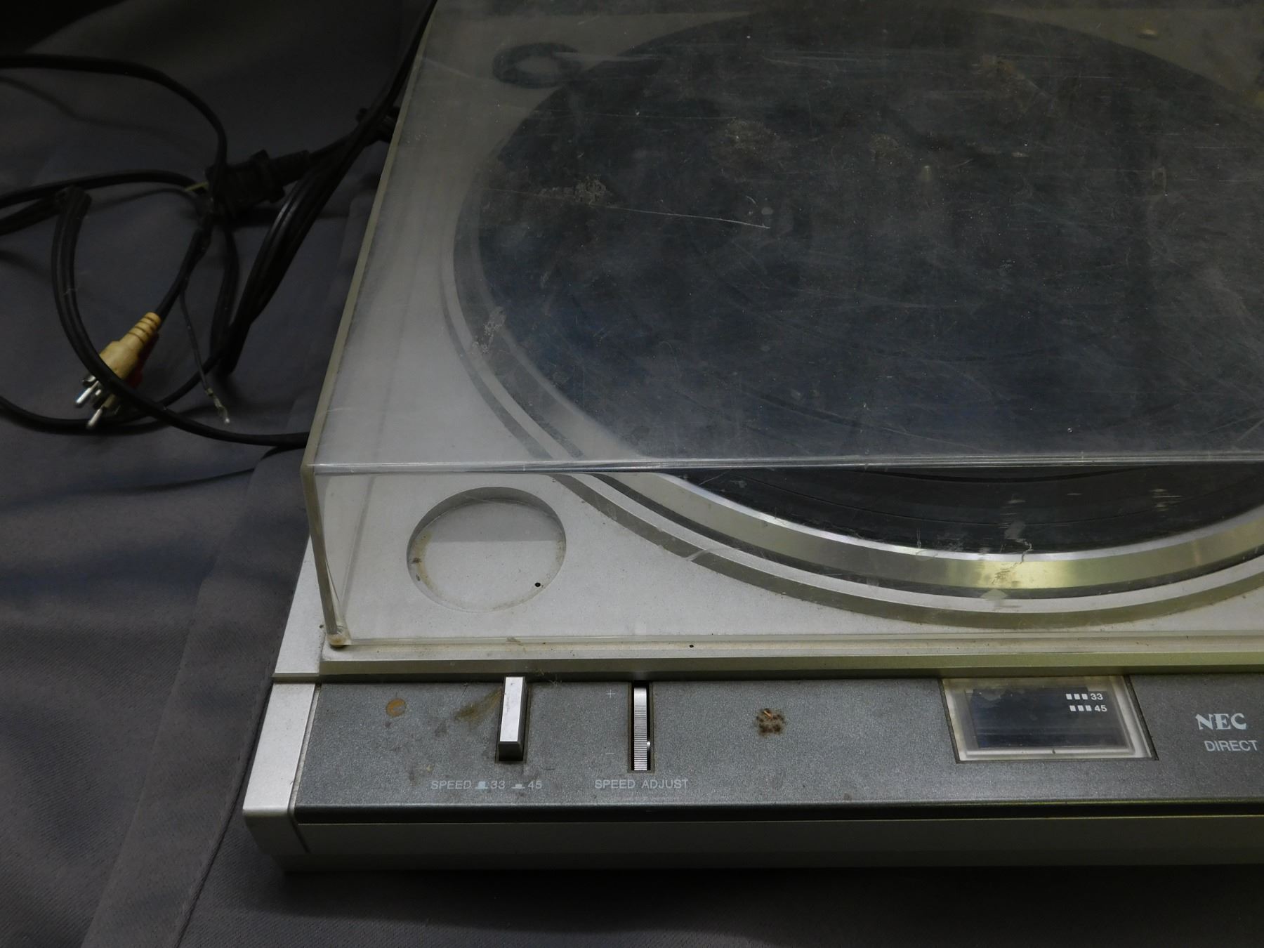 Turntable Record Player NEC Direct Drive P430E