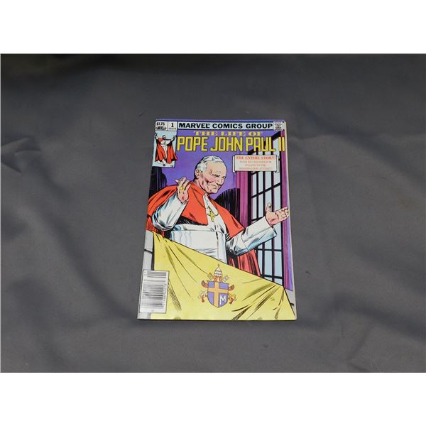 The Life of Pope John Paul II, The Entire Story, Marvel No. 1, 1982, 64 ...