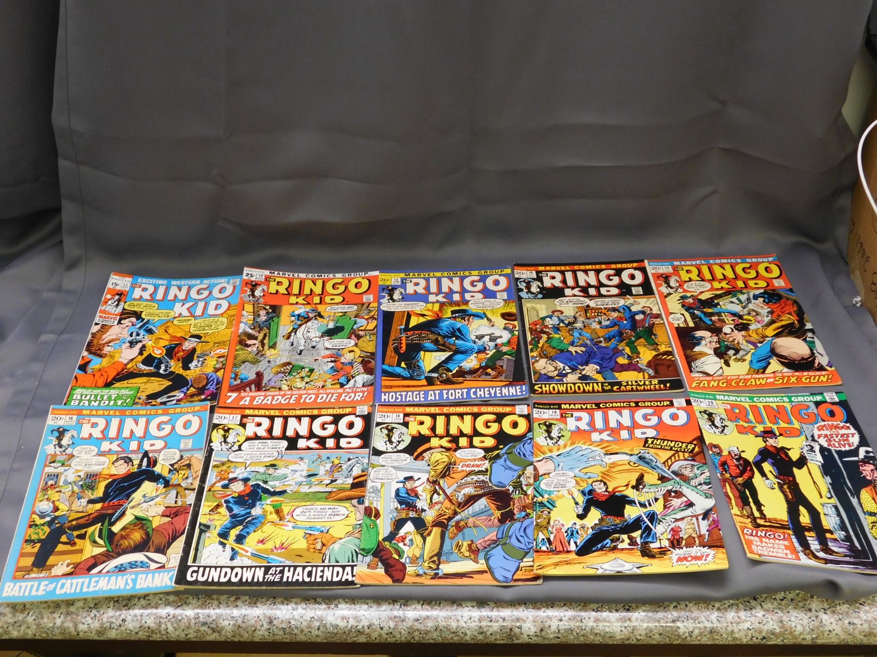 Ringo Kid Comics No.’s 11-20 Marvel Comics 1970, No Tears or Creases ...