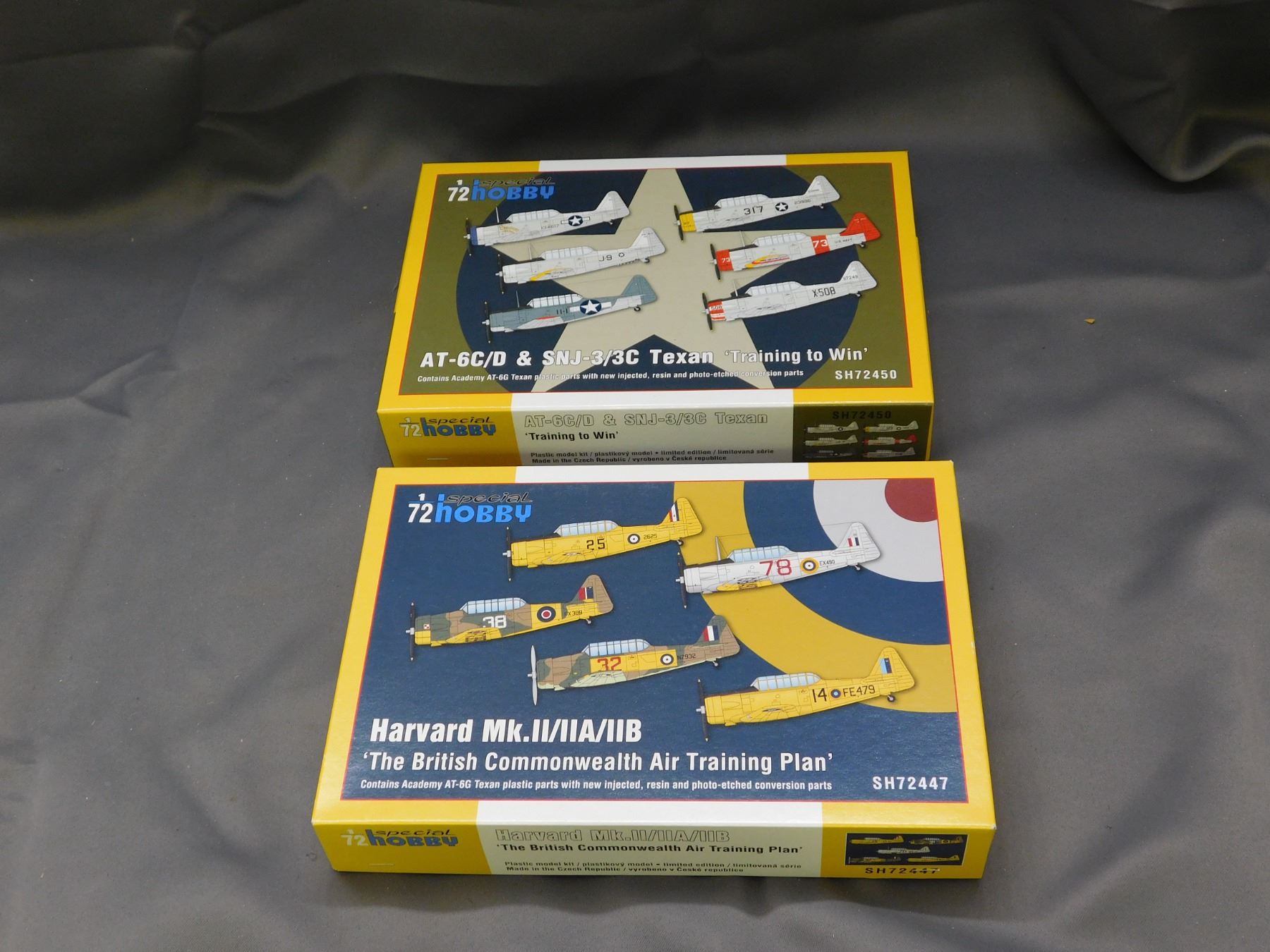 Lot of 2 AT-6C/D & ANJ-3/3C Texan Training to Win, Harvard Mk II/IIA ...