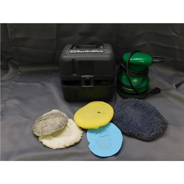 Turtle Wax Polisher With Case and Accessories Electric