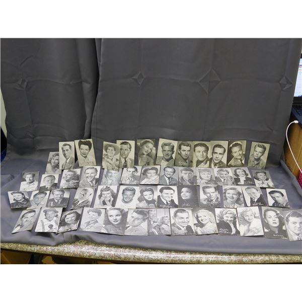 Lot of 50 1940s 50s Hollywood Star Arcade Cards Clark Gable