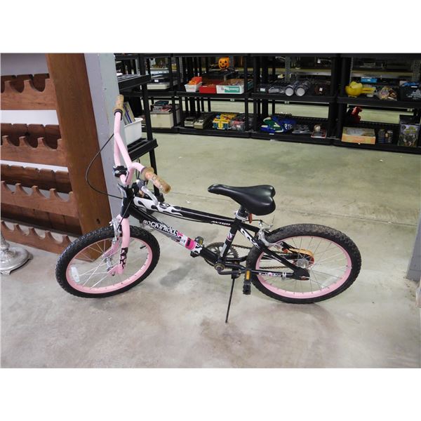 Pink and Black Rockstar BMX Bike Bicycle AVIGO