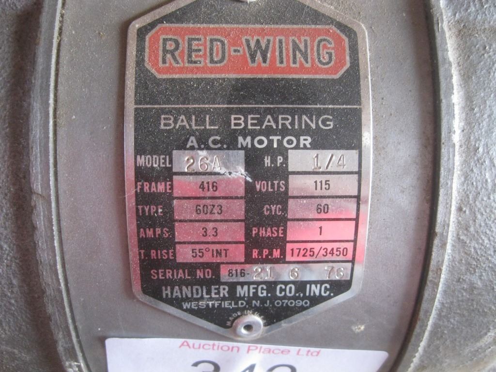Red Wing Ball Bearing Machine