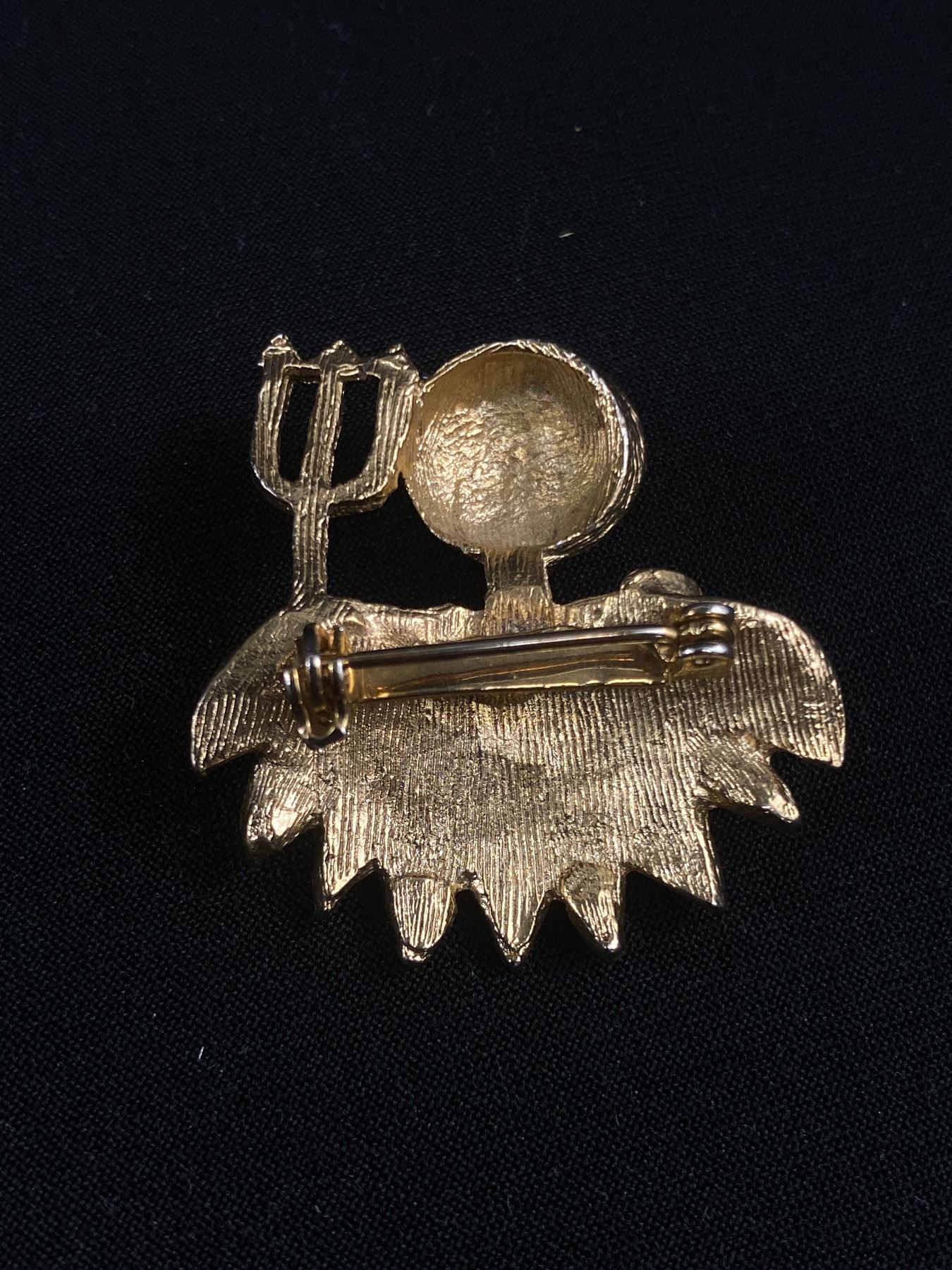 Vintage Devil Brooch, Rare