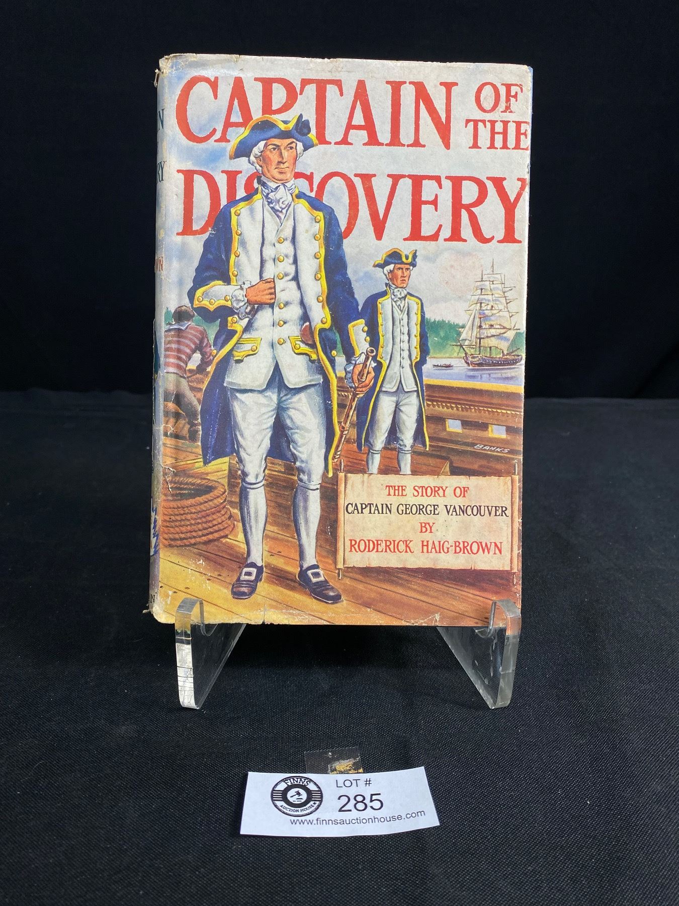 Vintage George Vancouver Book