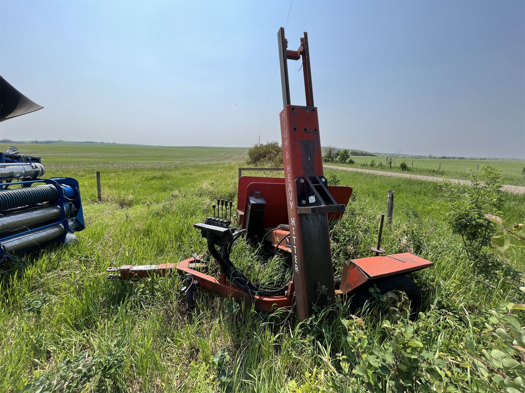 Wheatheart Heavy Hitter Post Pounder, Hydraulic