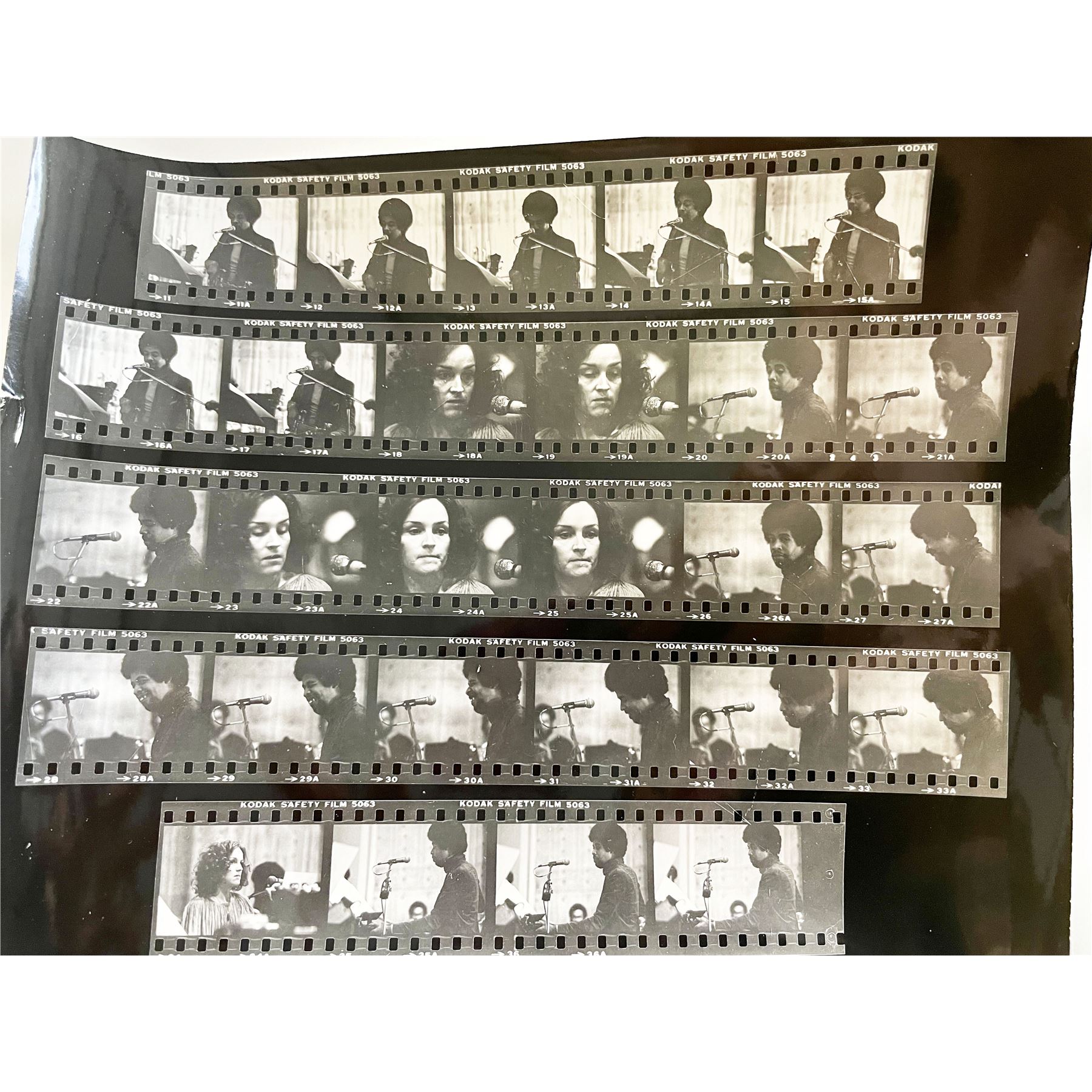 Chick Corea and Gayle Moran original vintage negatives