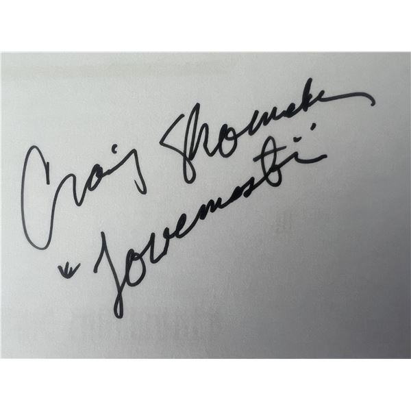 Craig Shoemaker original signature