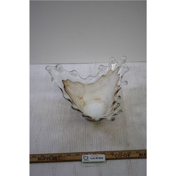 Art Glass Bowl Bodnarus Auctioneering