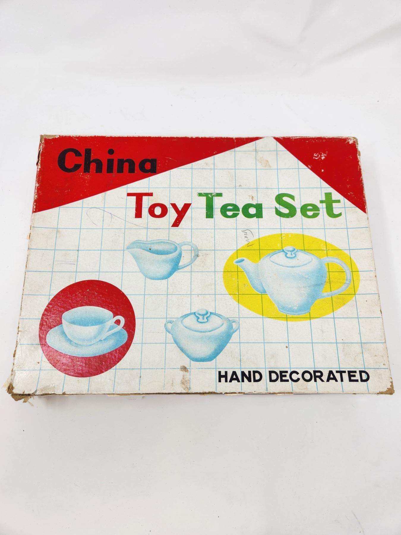 Antique China Toy Tea Set