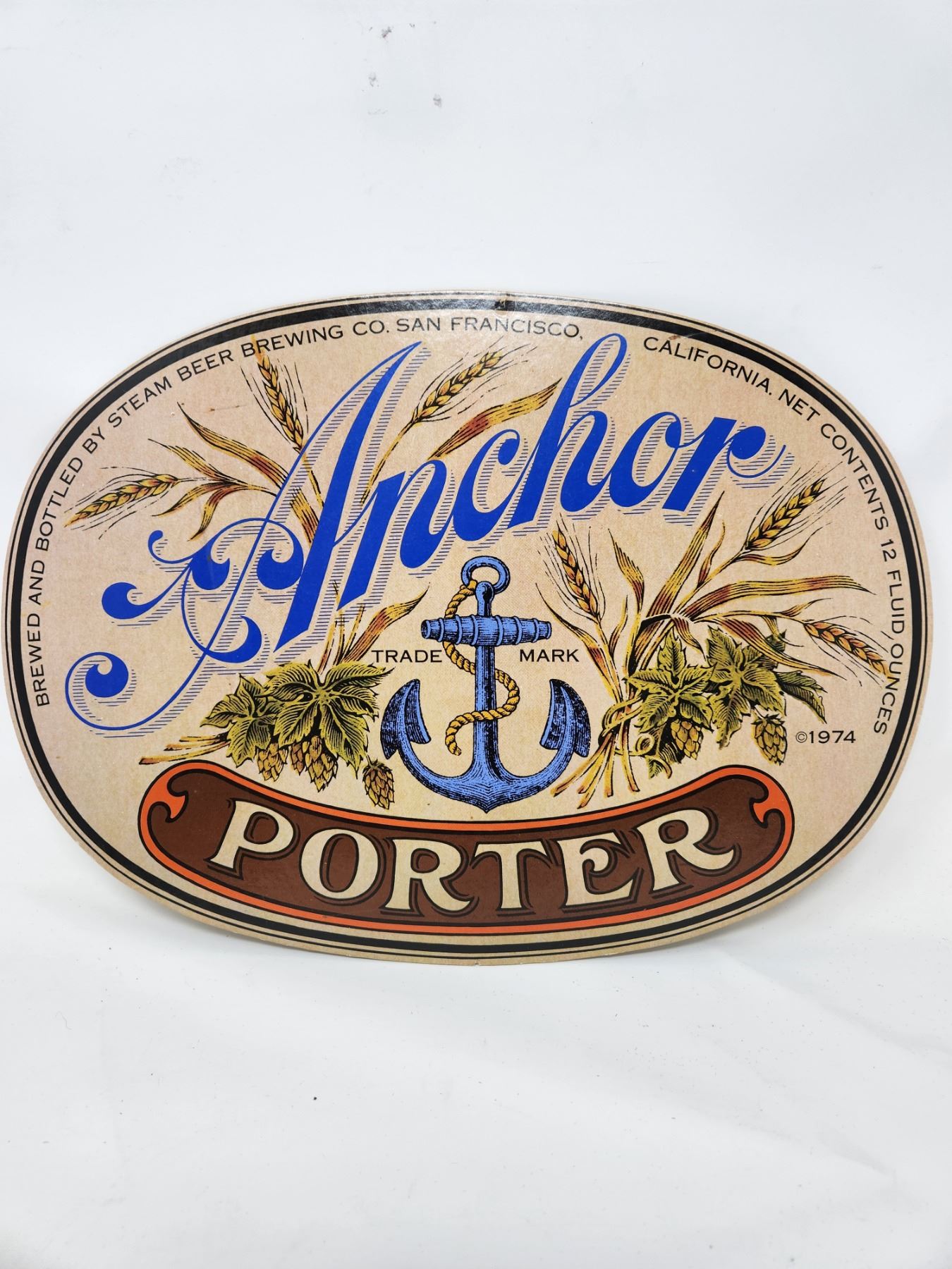 Vintage Beer Advertising Sign