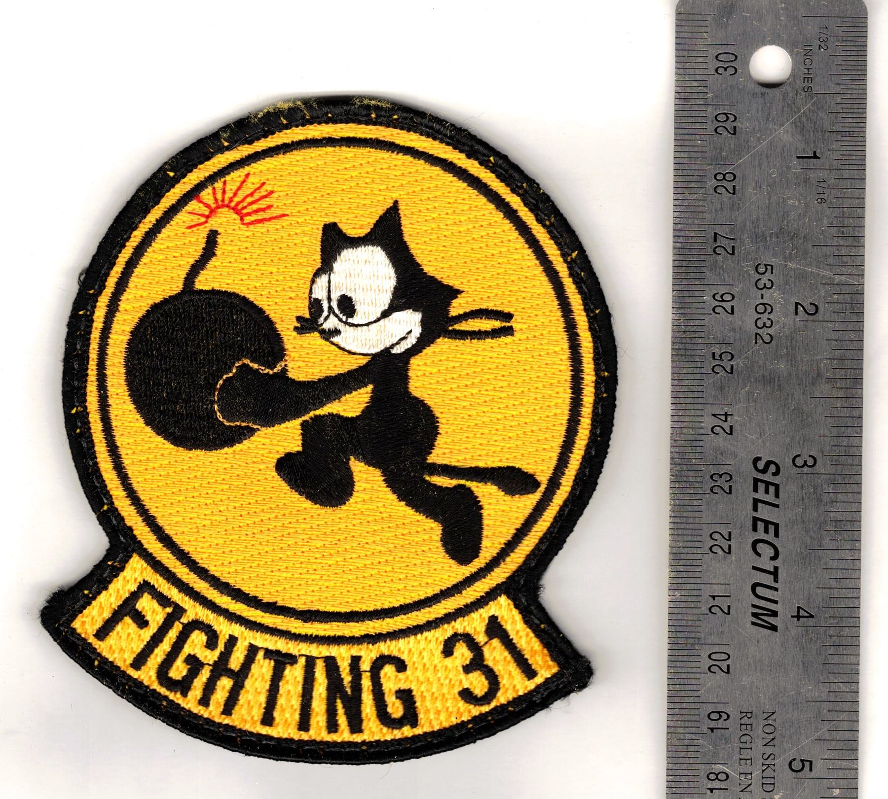 U.S. Navy Fighting 31 Patch 3"