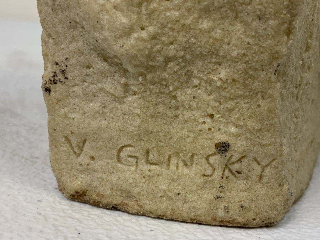 VINCENT GLINSKY RUSSIAN / AMERICAN "THE DREAMER" SCULPTURE