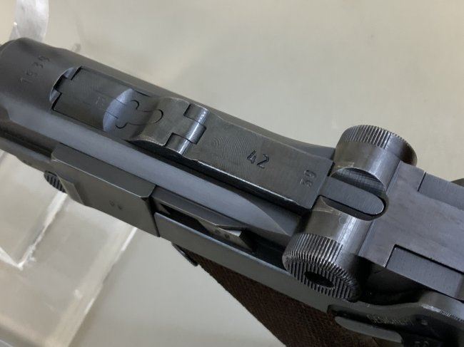 WWII NAZI GERMAN P08 LUGER 1939 DATE PISTOL 9MM