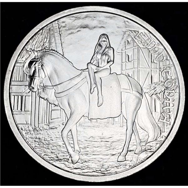 Medieval Legends "Lady Godiva" 1 ozt .999 Silver