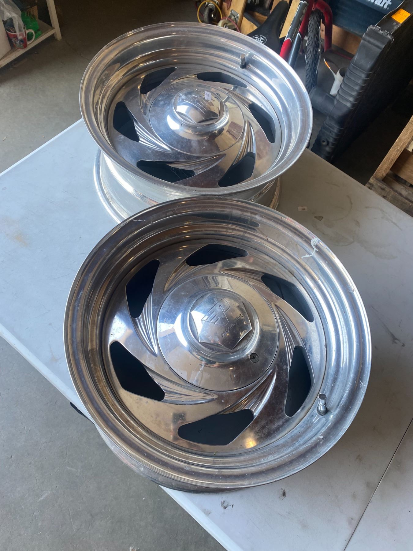 15" progressive rims