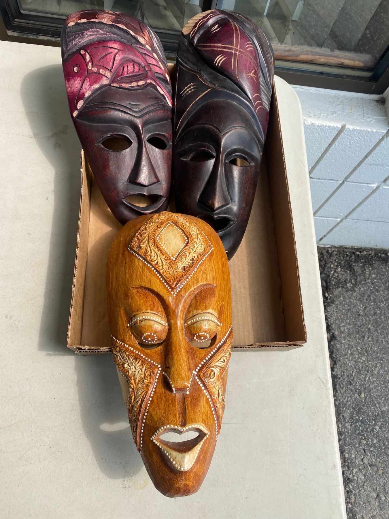 Wood masks