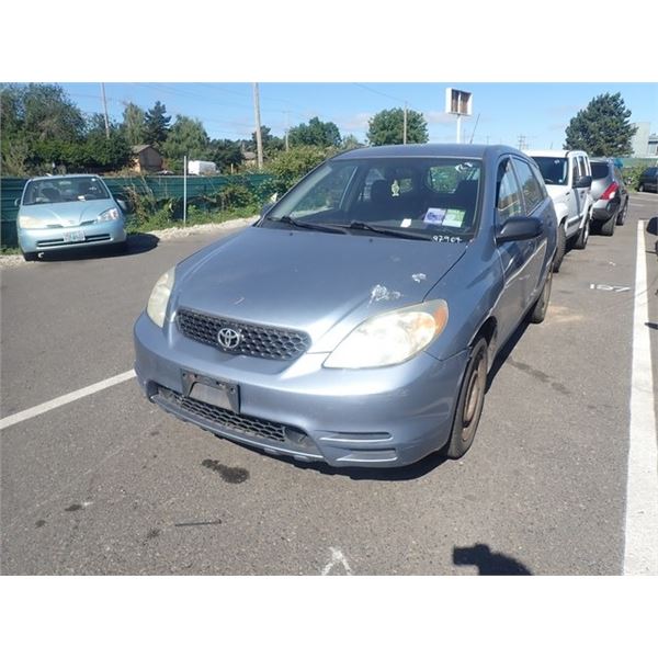 2003 Toyota Matrix - Speeds Auto Auctions