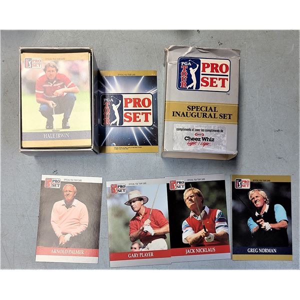 PGA Golf 1990 Pro Set Inaugural Card Set