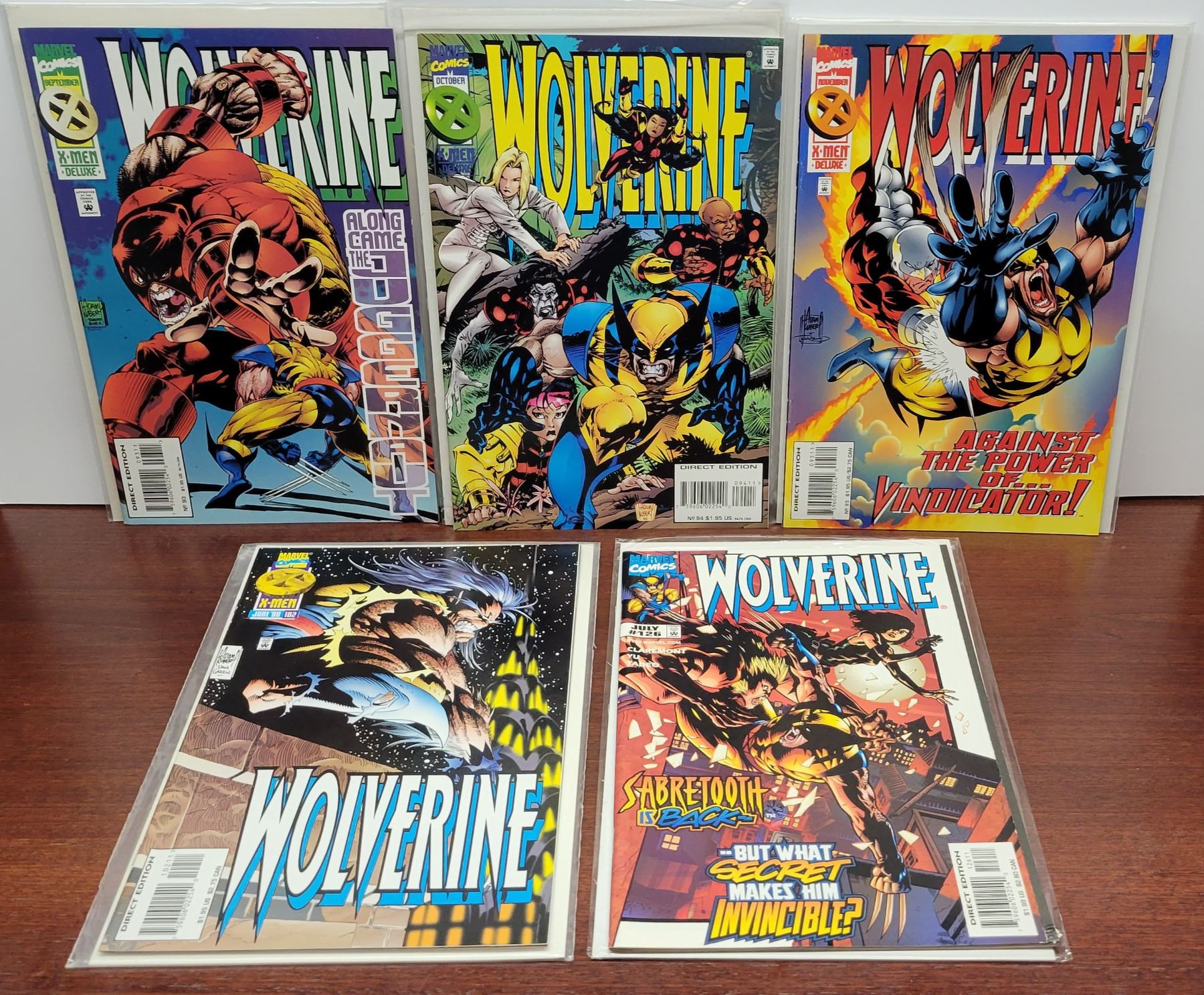 5 Wolverine Comics