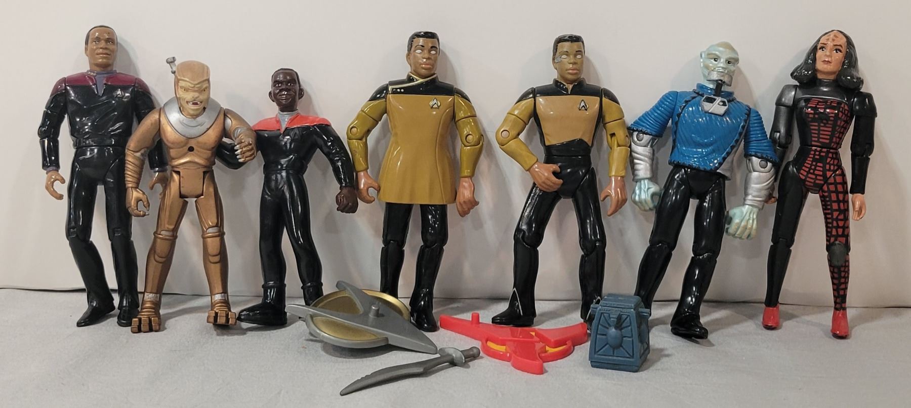 7 Star Trek Action Figures
