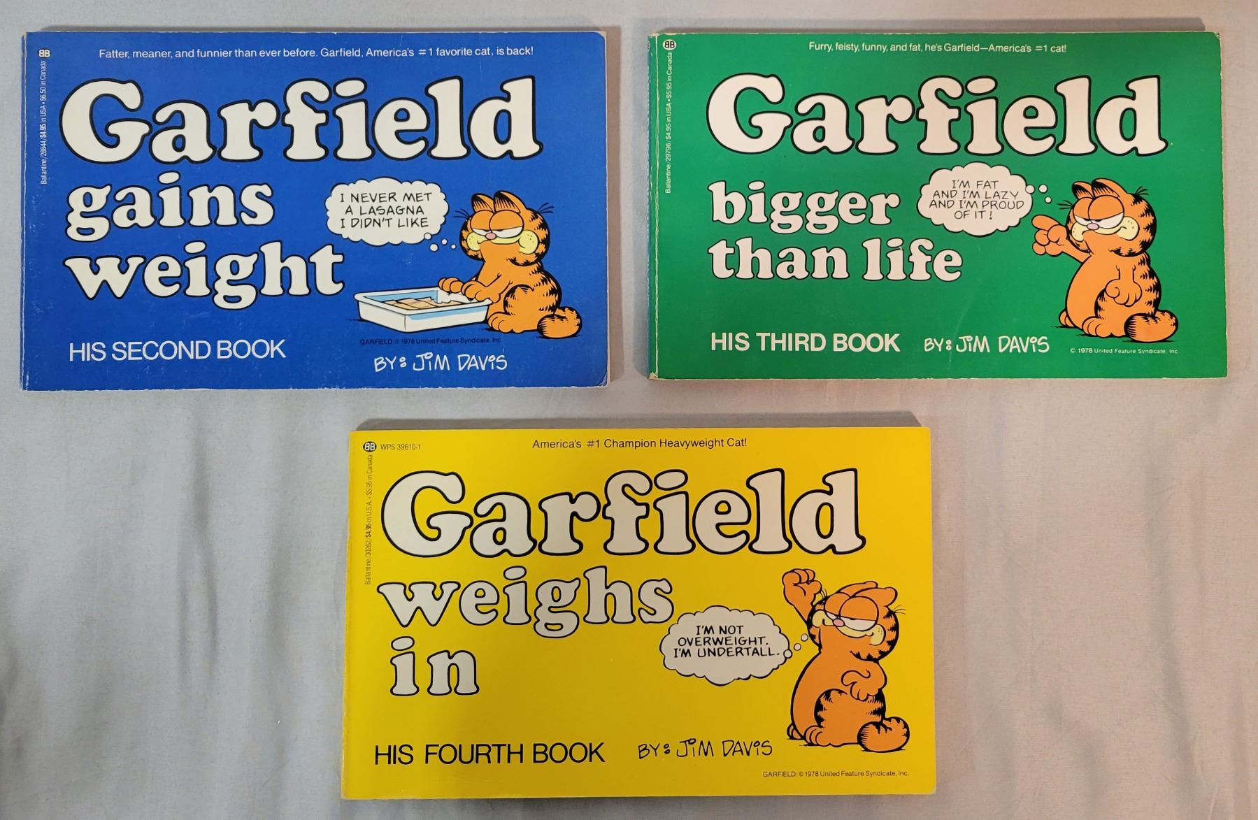 1981 Garfield #2-4
