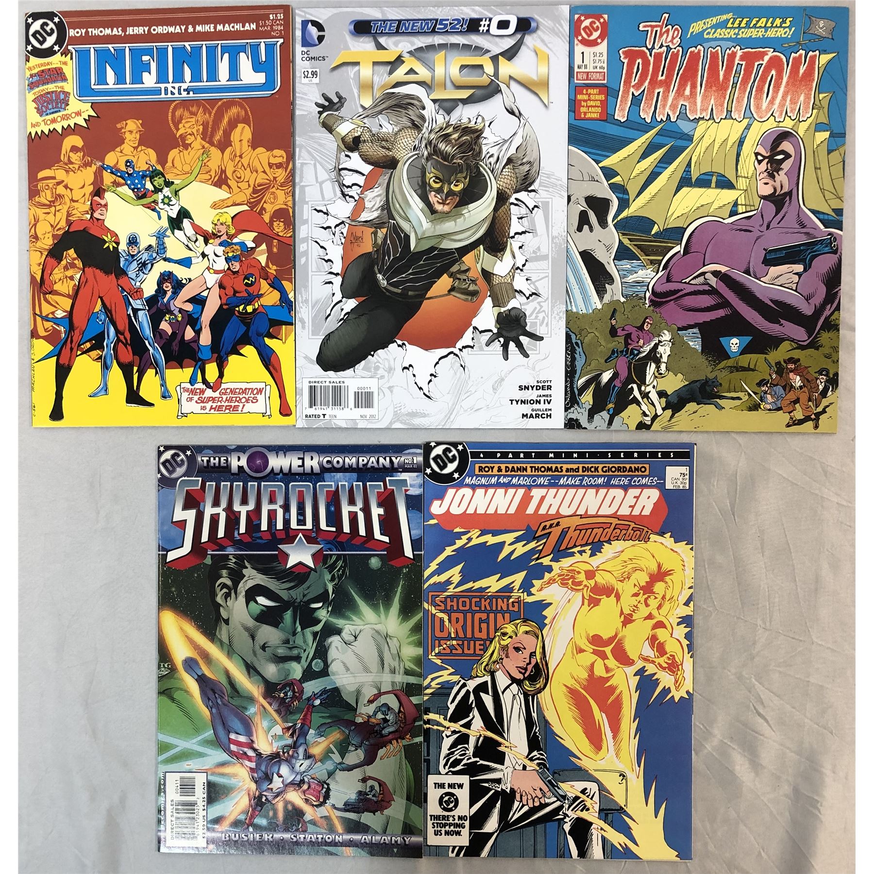 5 DC Comics #1 & #0