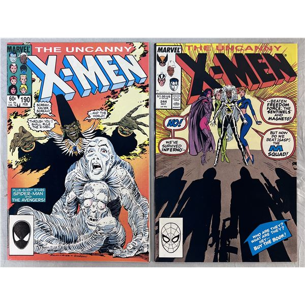 Uncanny X-Men 190 & 244