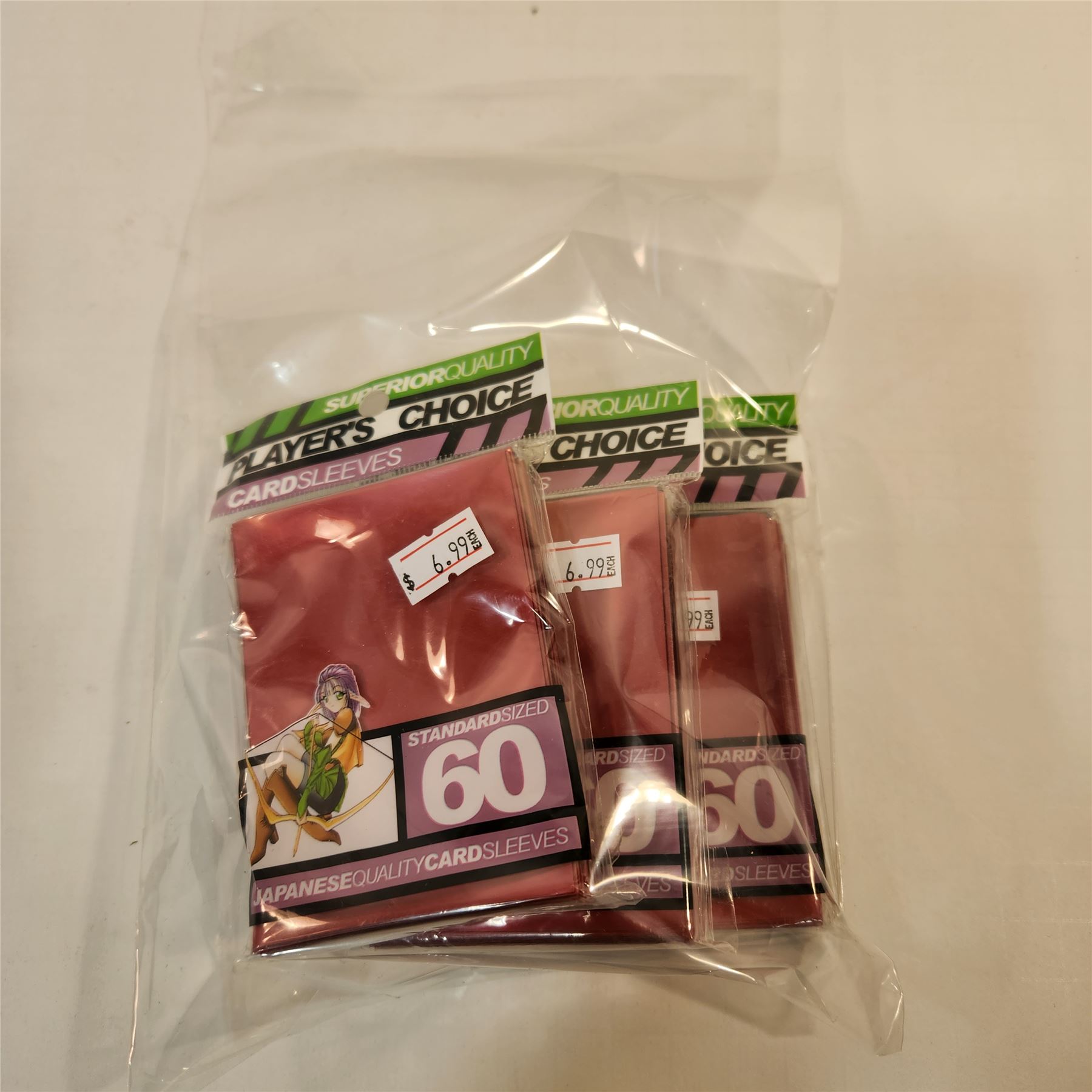 3 Packs of Card Sleeves