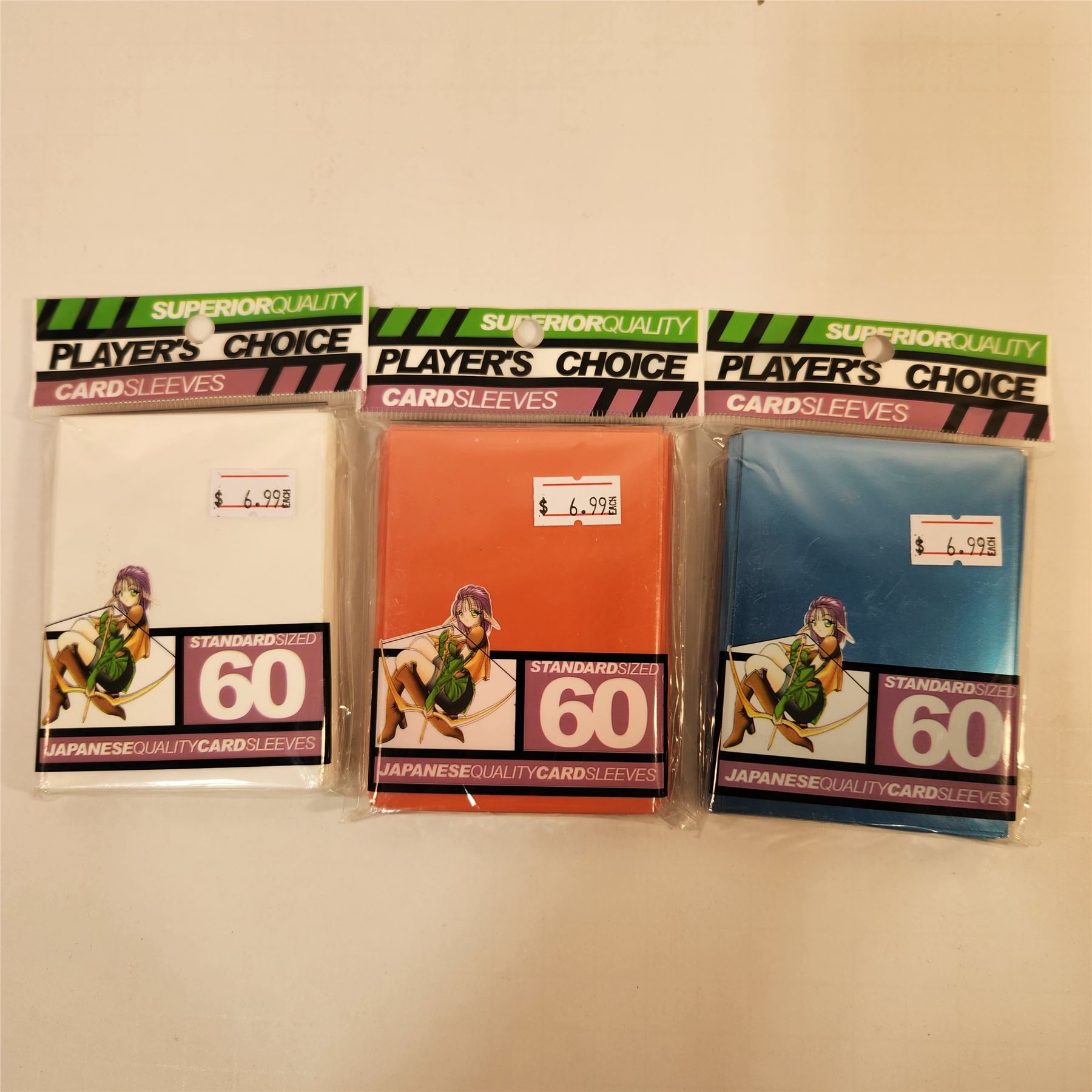 3 Packs of Card Sleeves