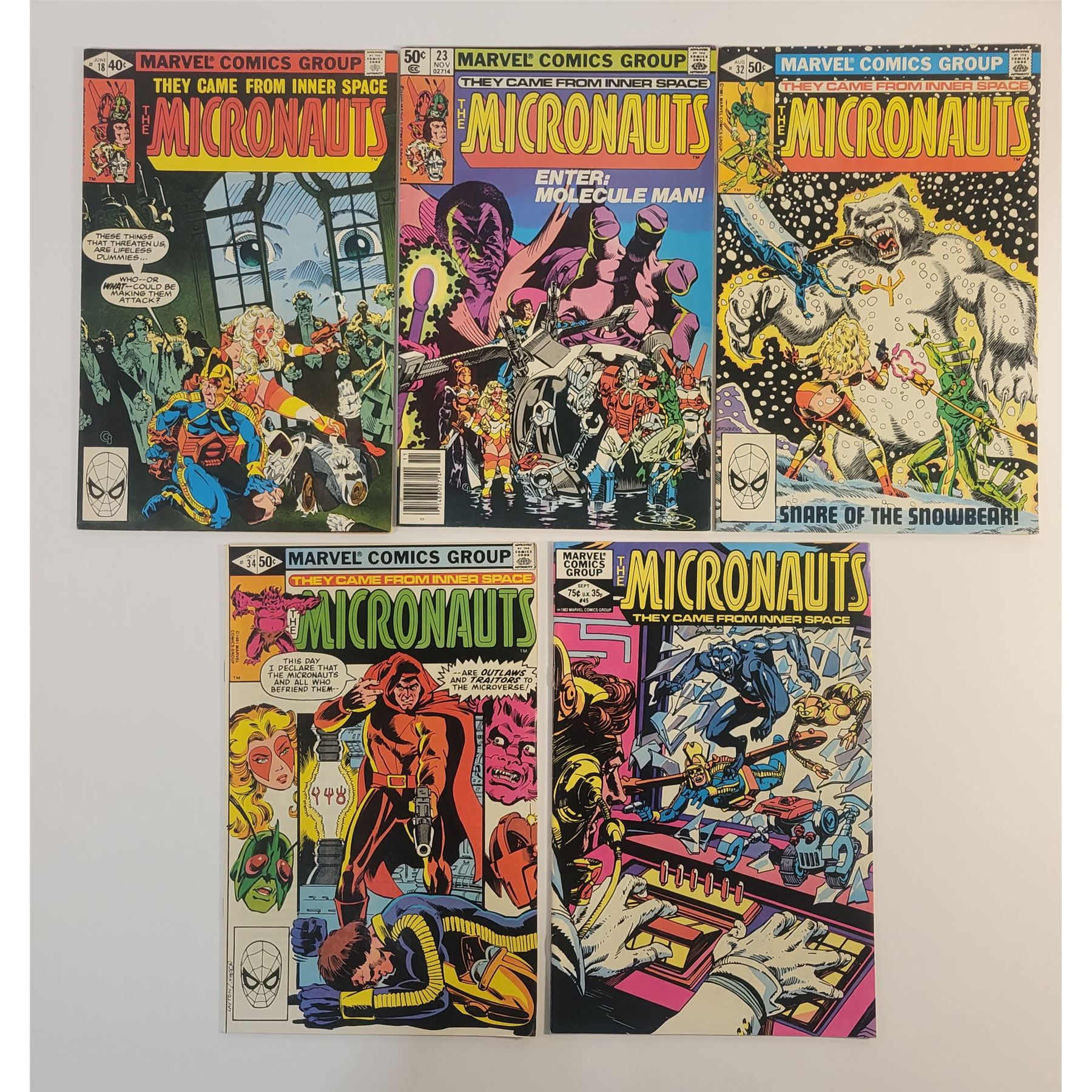 5 Micronaut Comics B