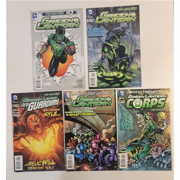 5 GL New 52 Comics