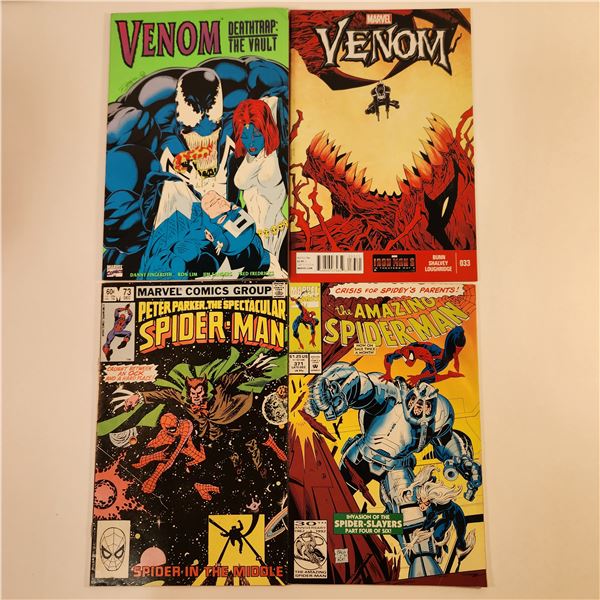 4 Spider-man/Venom Comics