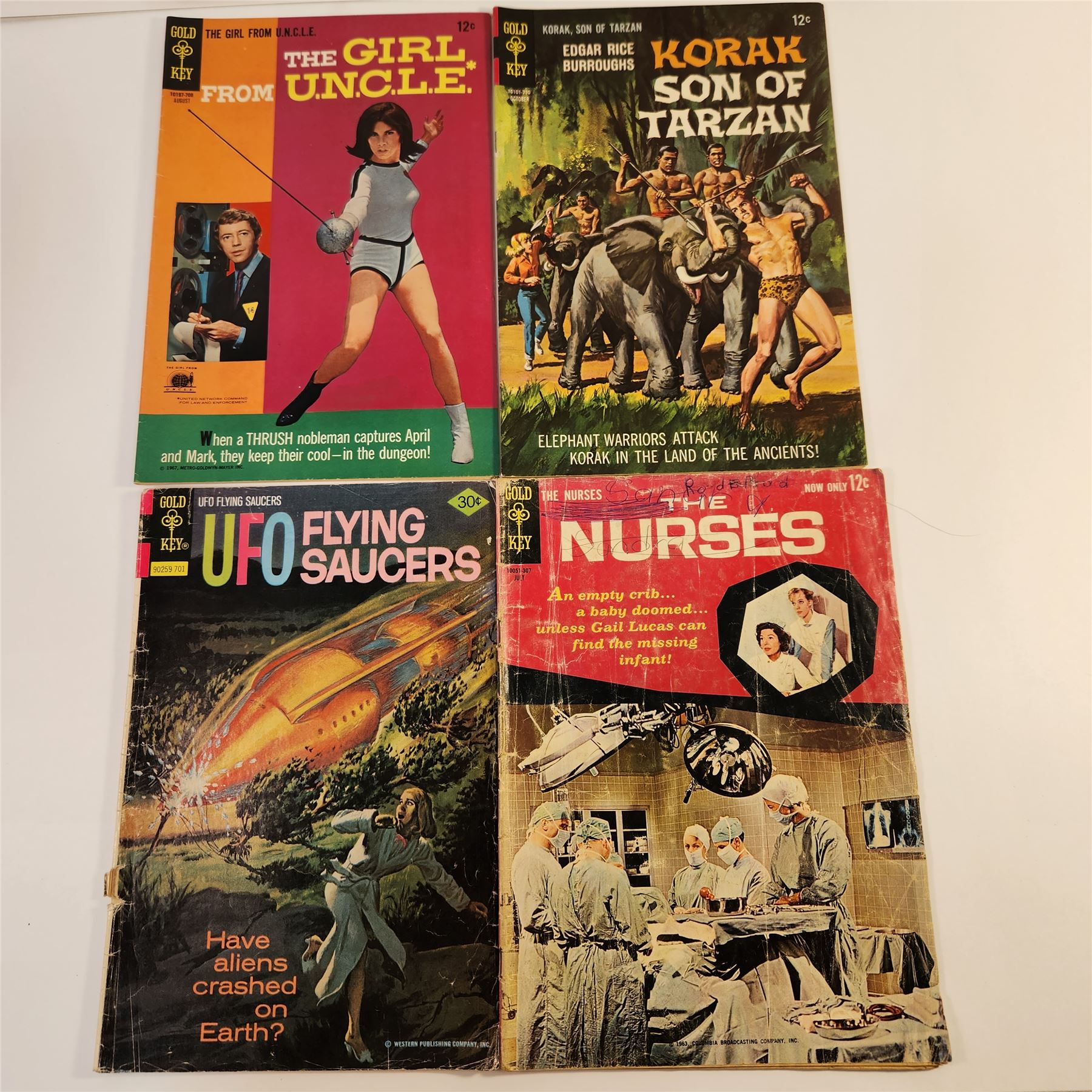 4 Gold Key Comics