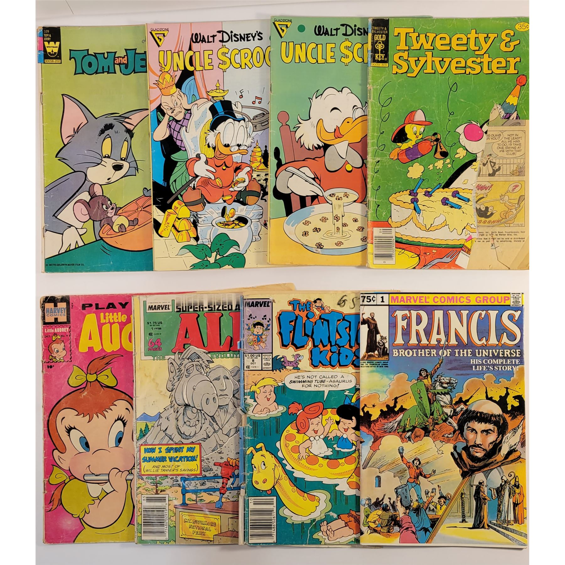 8 Vintage/Retro Comics