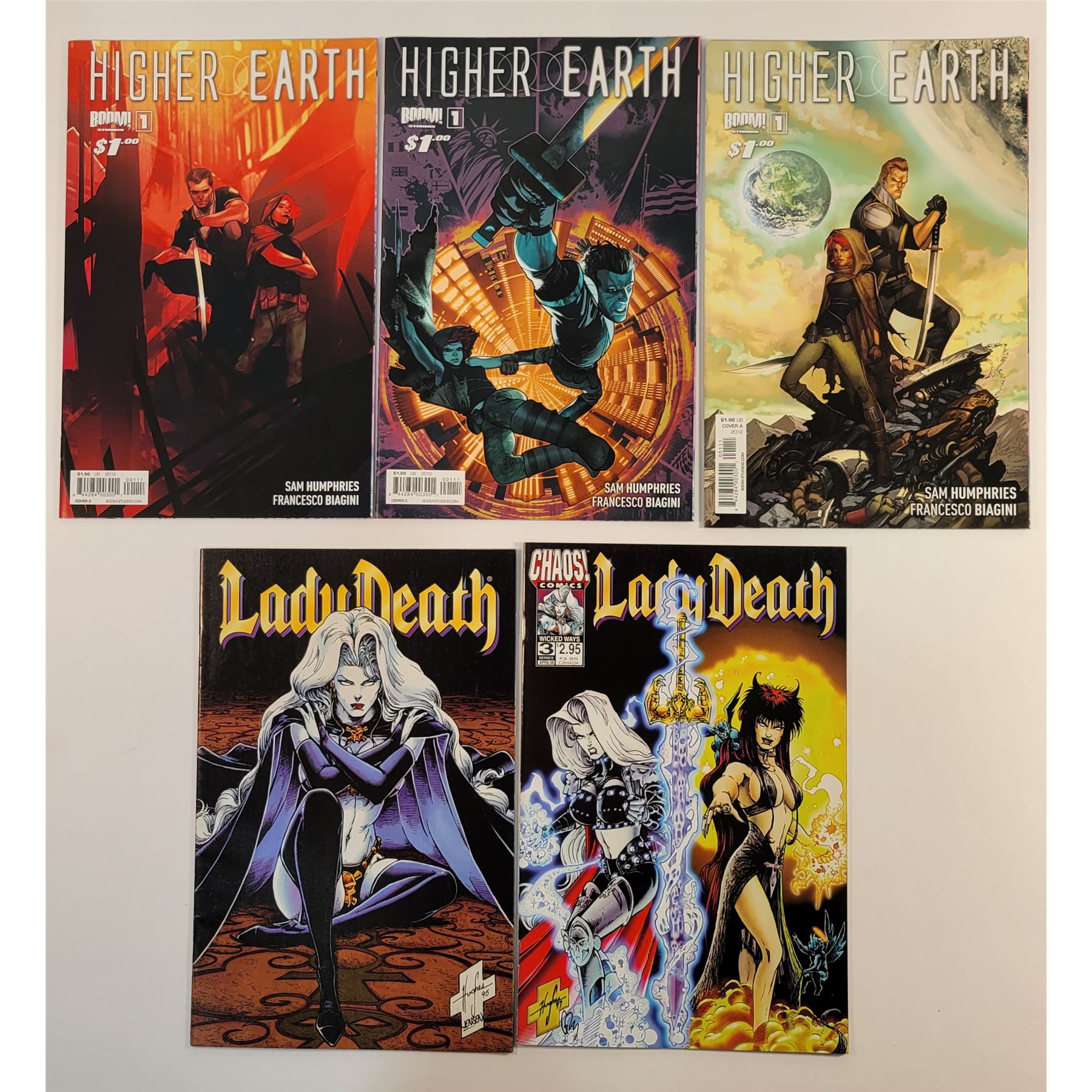 Higher Earth & Lady Death Comics