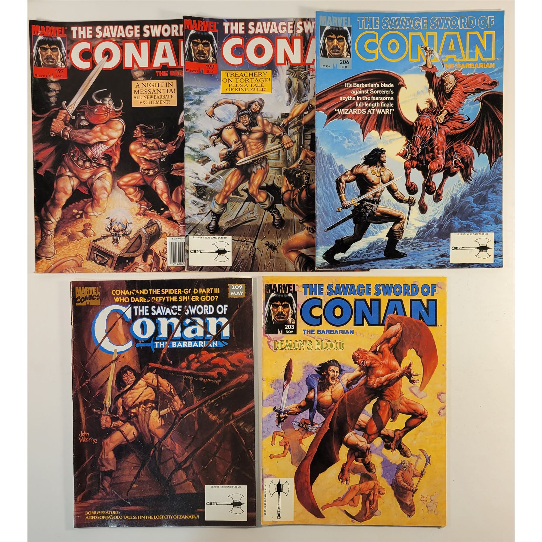 5 Conan Magazines