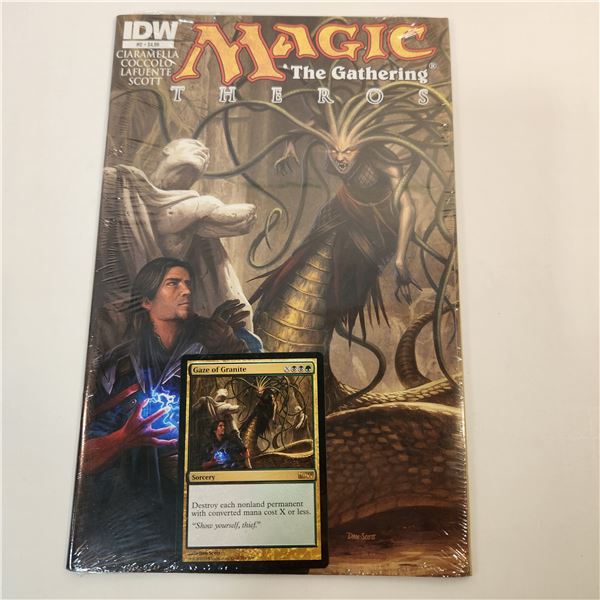 MTG Theros Comic + Card
